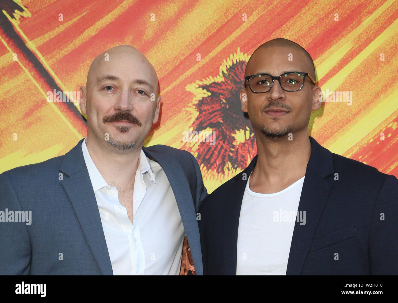 Los Angeles, Ca, USA. 8th July, 2019. Enzo Mileti, Scott Wilson, at the ...