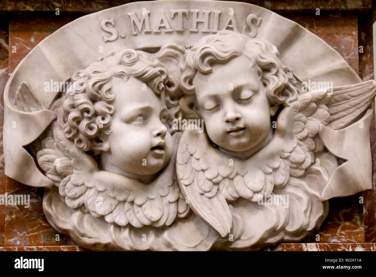 Baroque Angel Sculpture