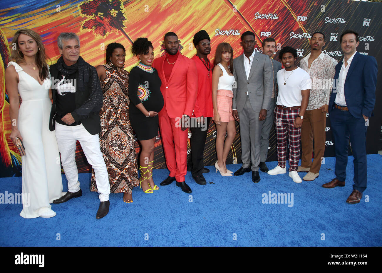 Los Angeles, Ca, USA. 8th July, 2019. Peta Sergeant, Alon Abutbul ...