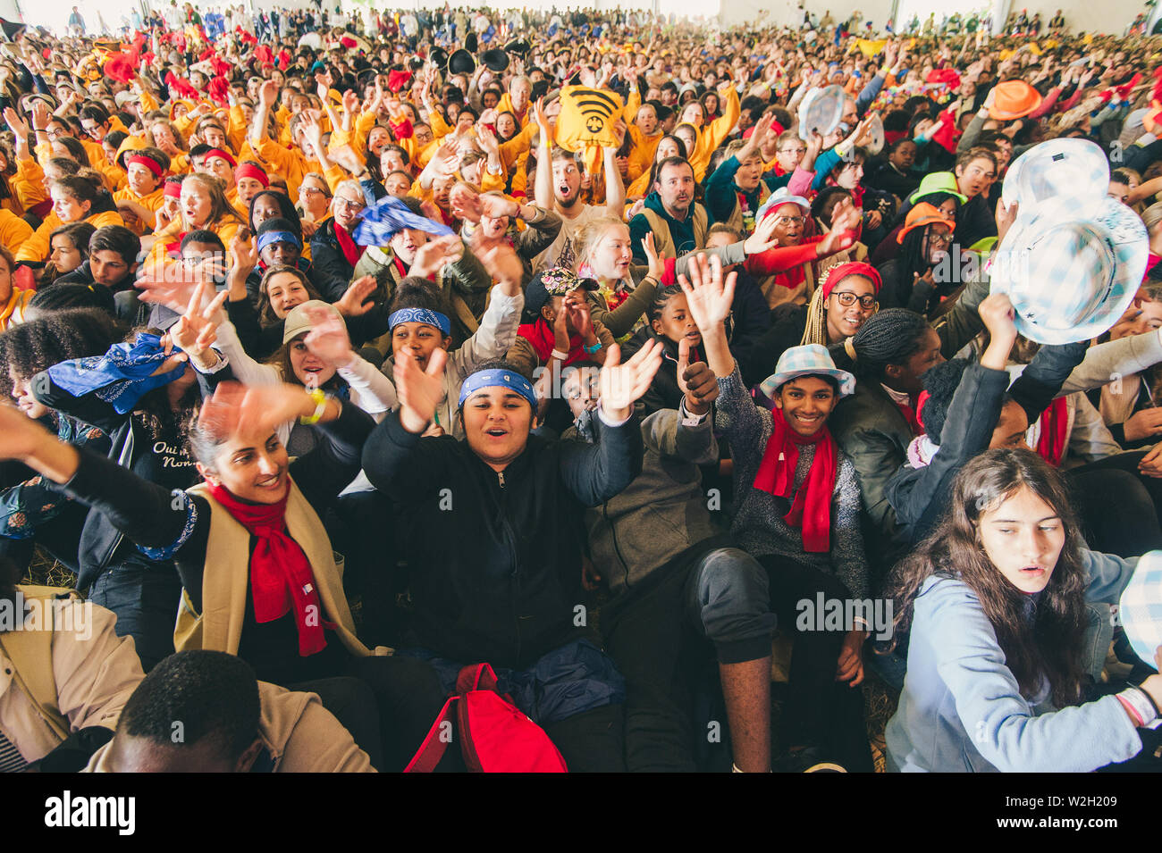 Christian youth rally hi-res stock photography and images - Alamy