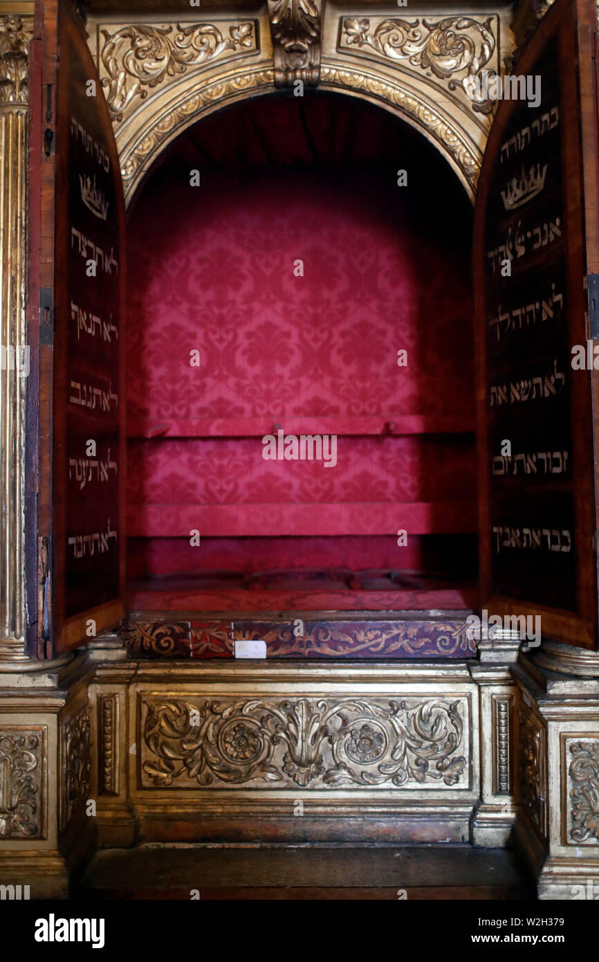 The Jewish Museum of Venice. Built in 1528 the Great German Schola, of ...