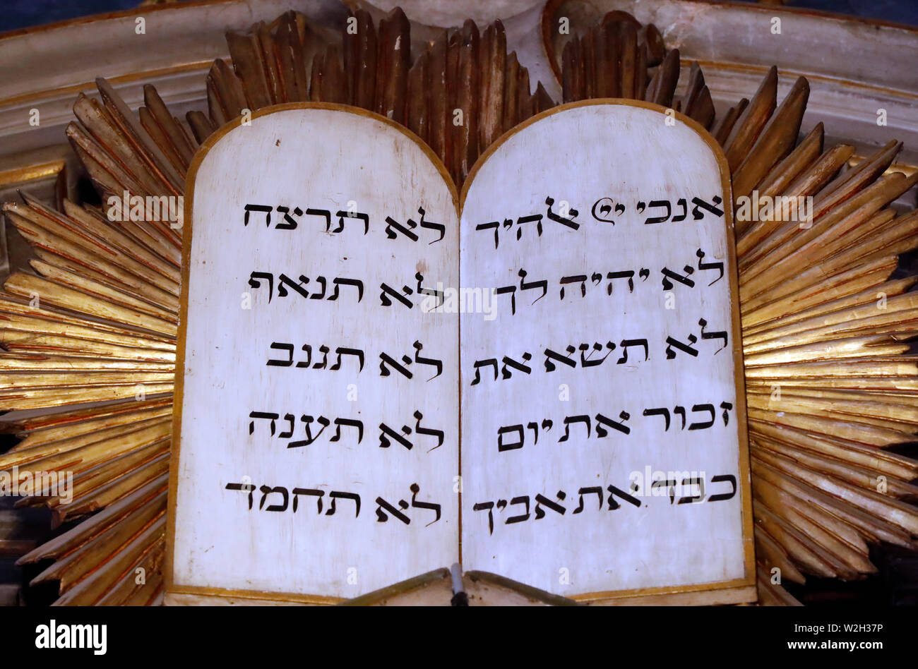 The Jewish Museum of Venice. The Italian Schola, founded in 1575, is ...