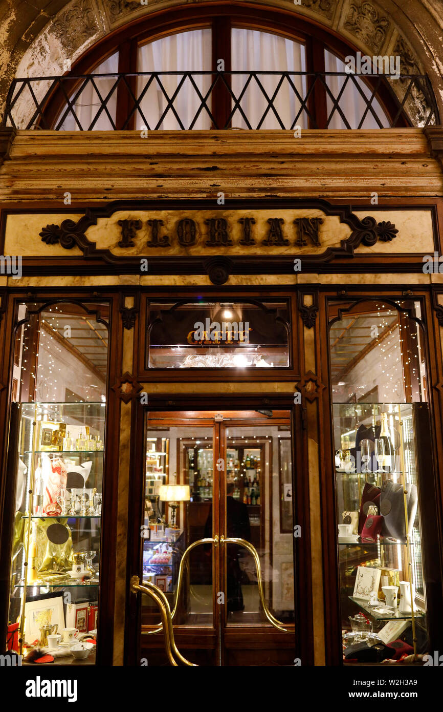 Cafe florian famous hi-res stock photography and images - Alamy