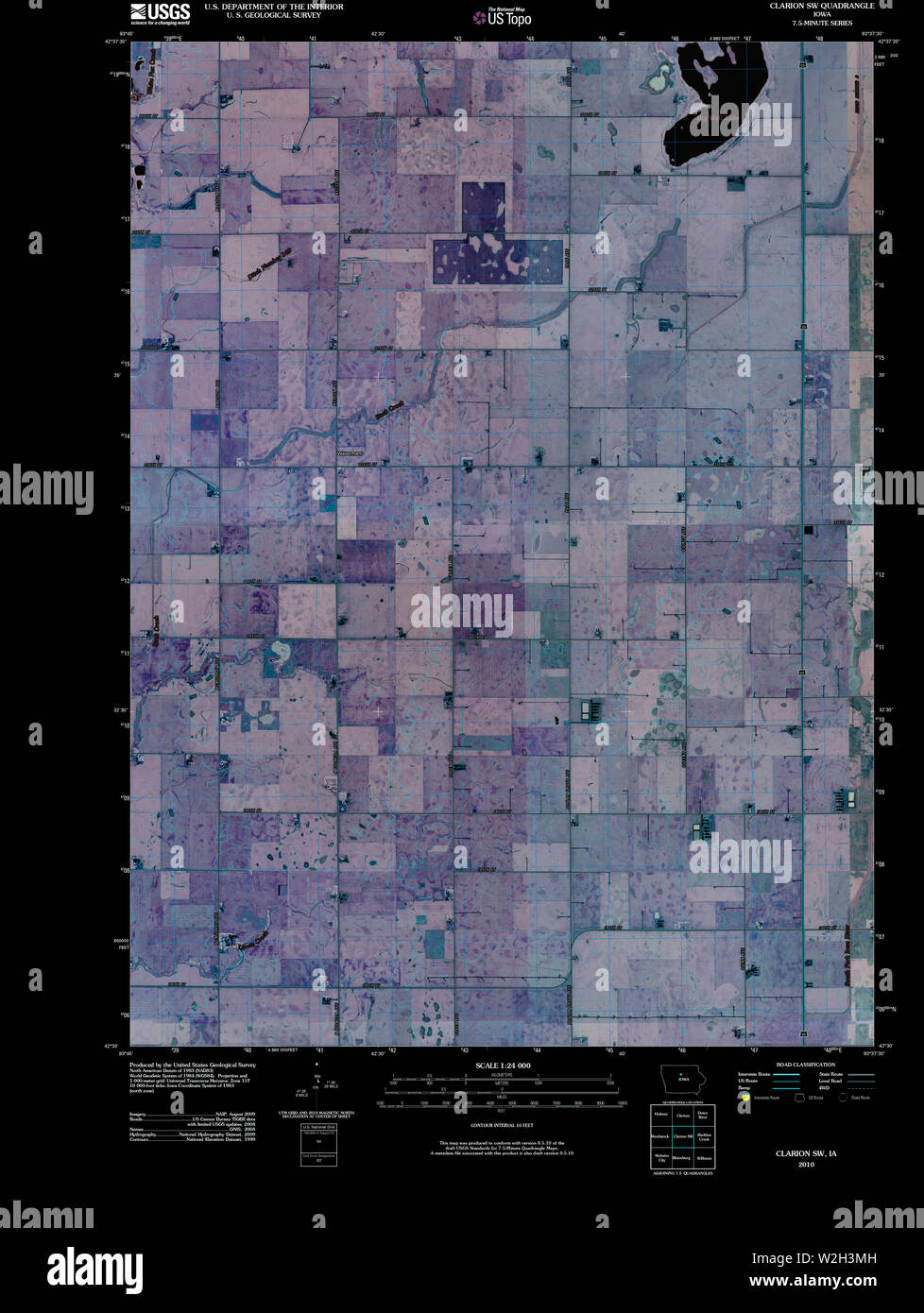 Map of clarion hi-res stock photography and images - Alamy