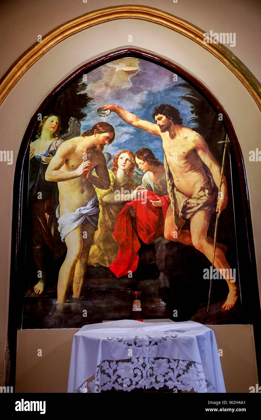 St Peter and Paul apostles church, Palermo, Sicily, Italy. Christ's ...