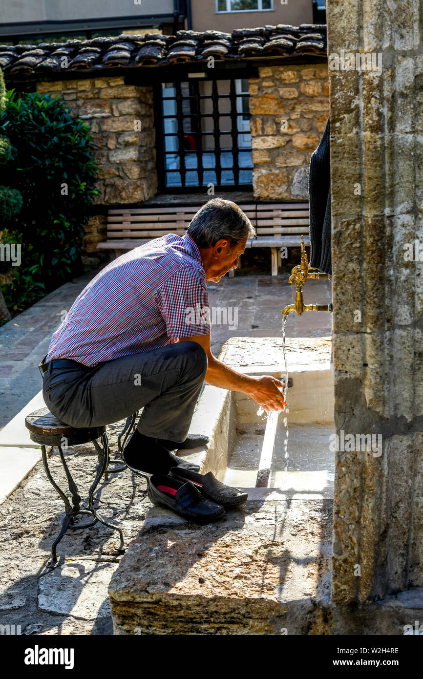 Pasha mosque, the painted mosque of Tetovo, Republic of Macedonia ...