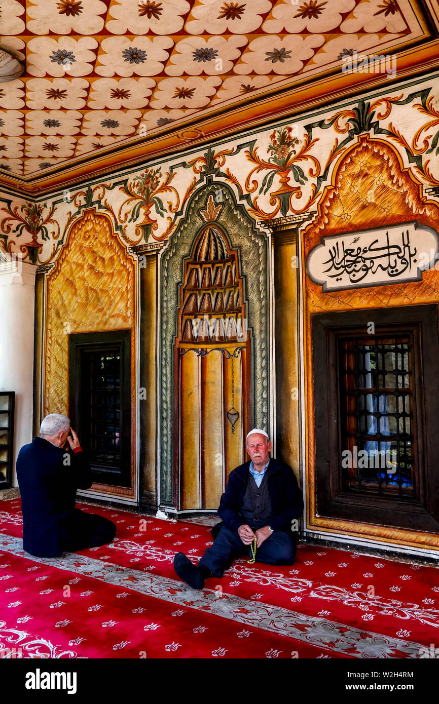 Pasha mosque, the painted mosque of Tetovo, Republic of Macedonia ...