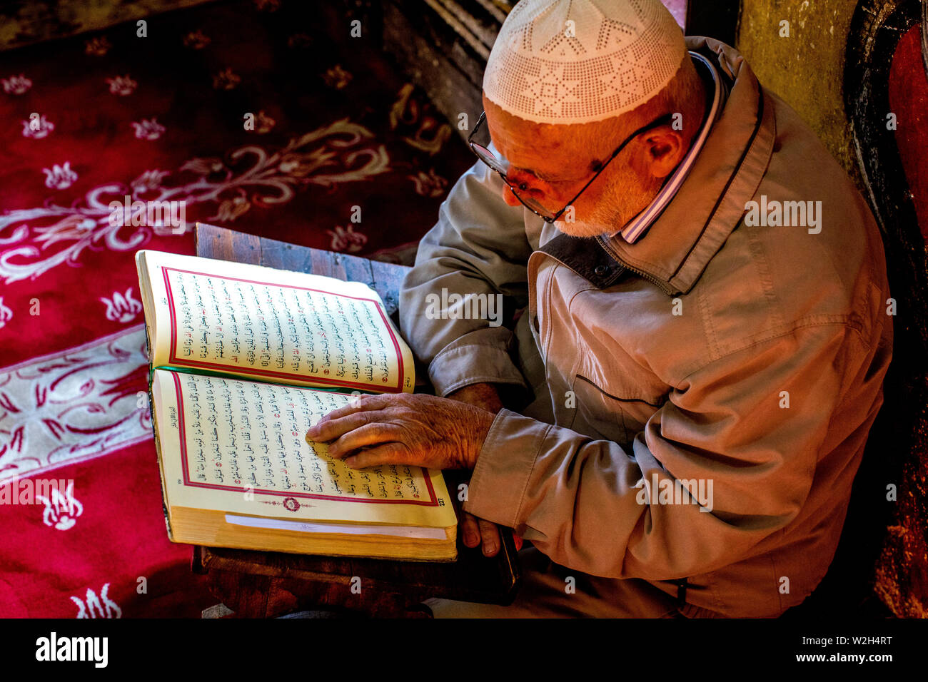 Pasha mosque, the painted mosque of Tetovo, Republic of Macedonia ...