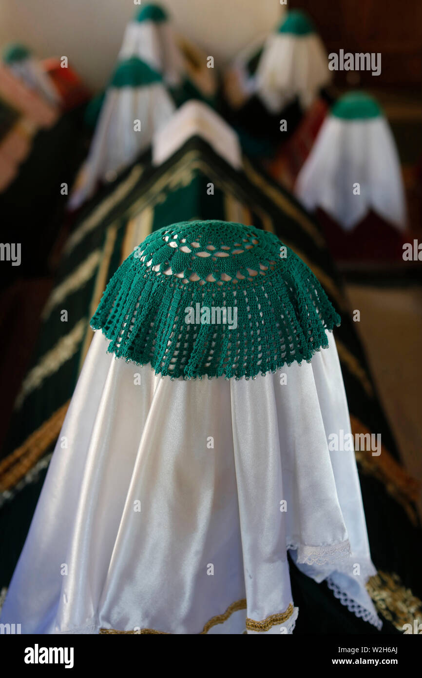 Saadi sufi tariqa tekke in Gjakova, Kosovo. Turbe Stock Photo - Alamy