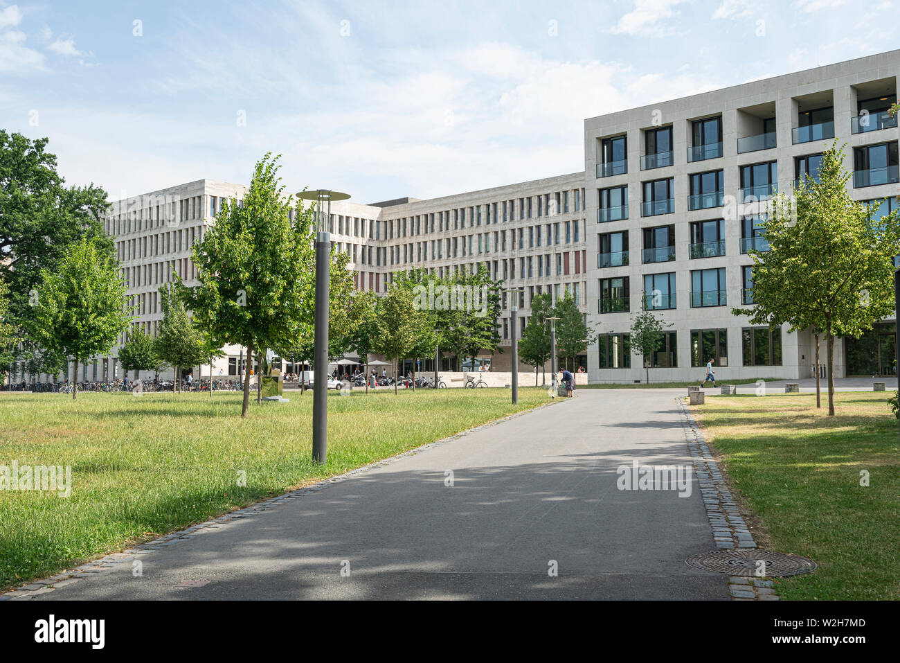Frankfurt am Main, July 2019. A view of Interdisciplinary College of ...