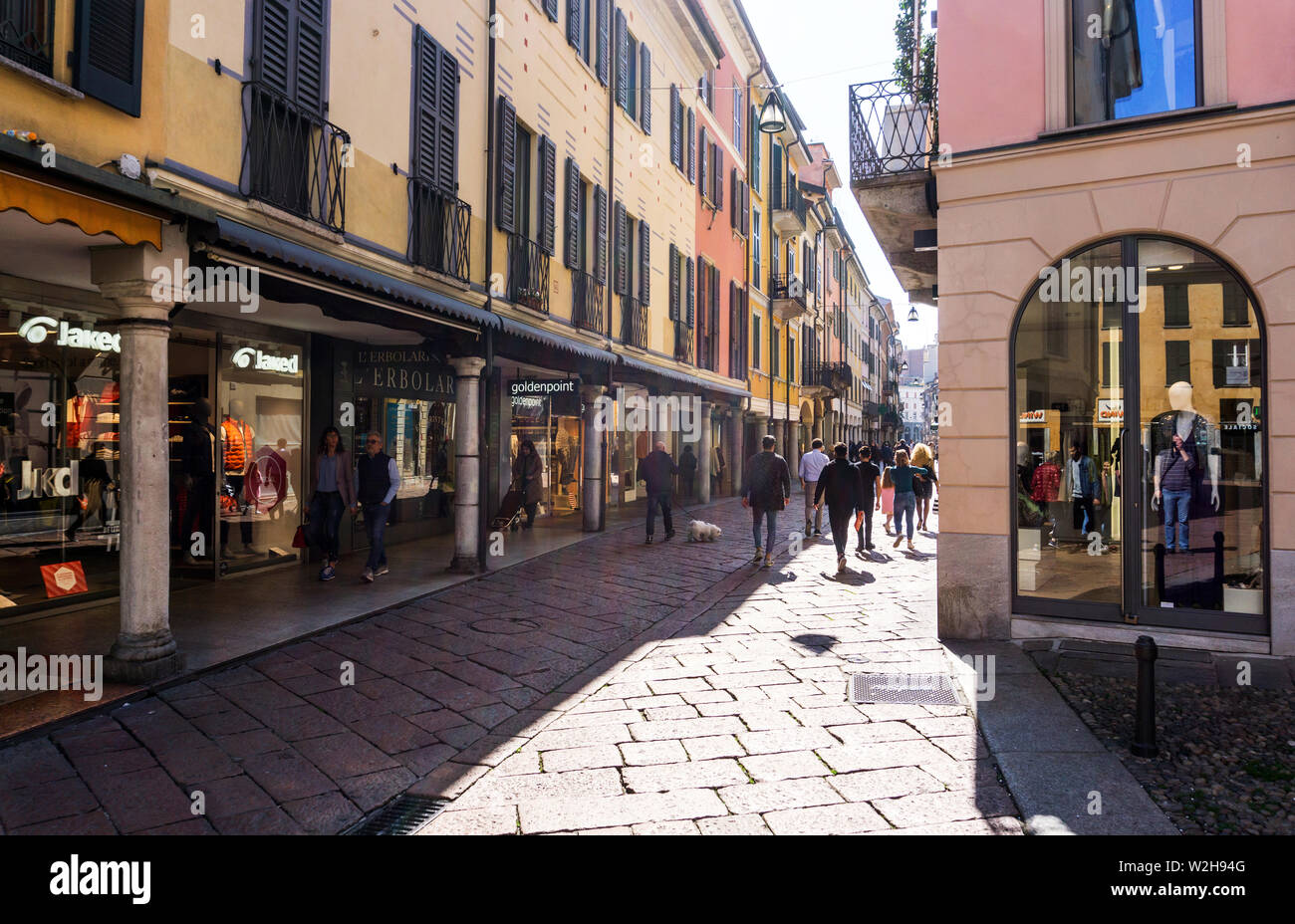 Italy, Lombardy, Varese, Corso Giacomo Matteotti Stock Photo - Alamy