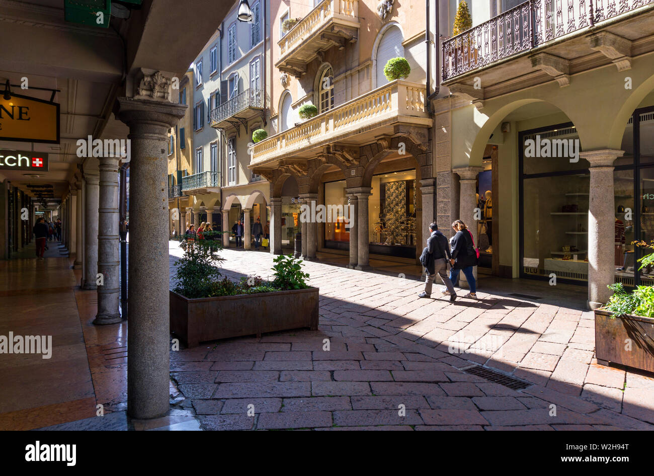 Italy, Lombardy, Varese, Corso Giacomo Matteotti Stock Photo - Alamy