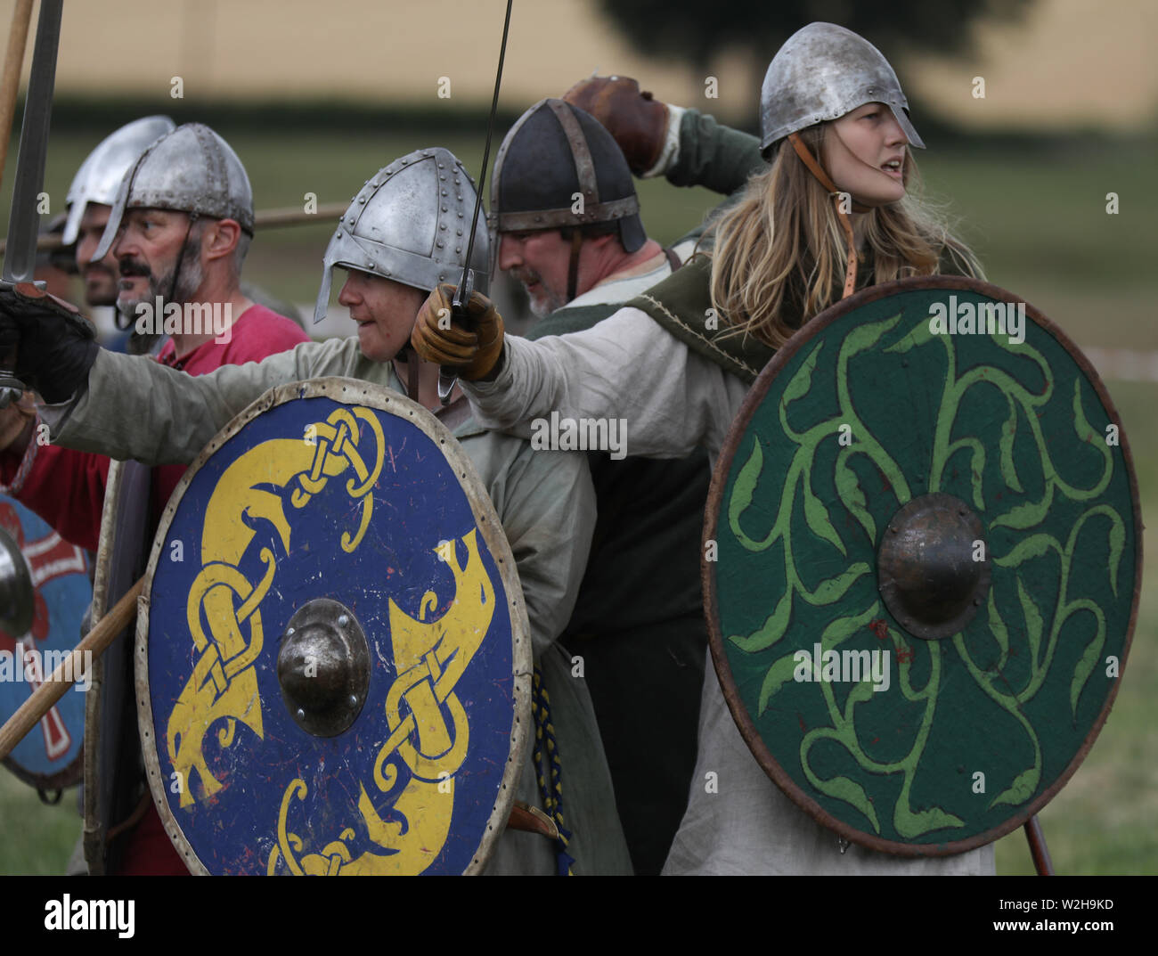 Vikings the feared Norsemen warriors from Scandinavia Stock Photo - Alamy