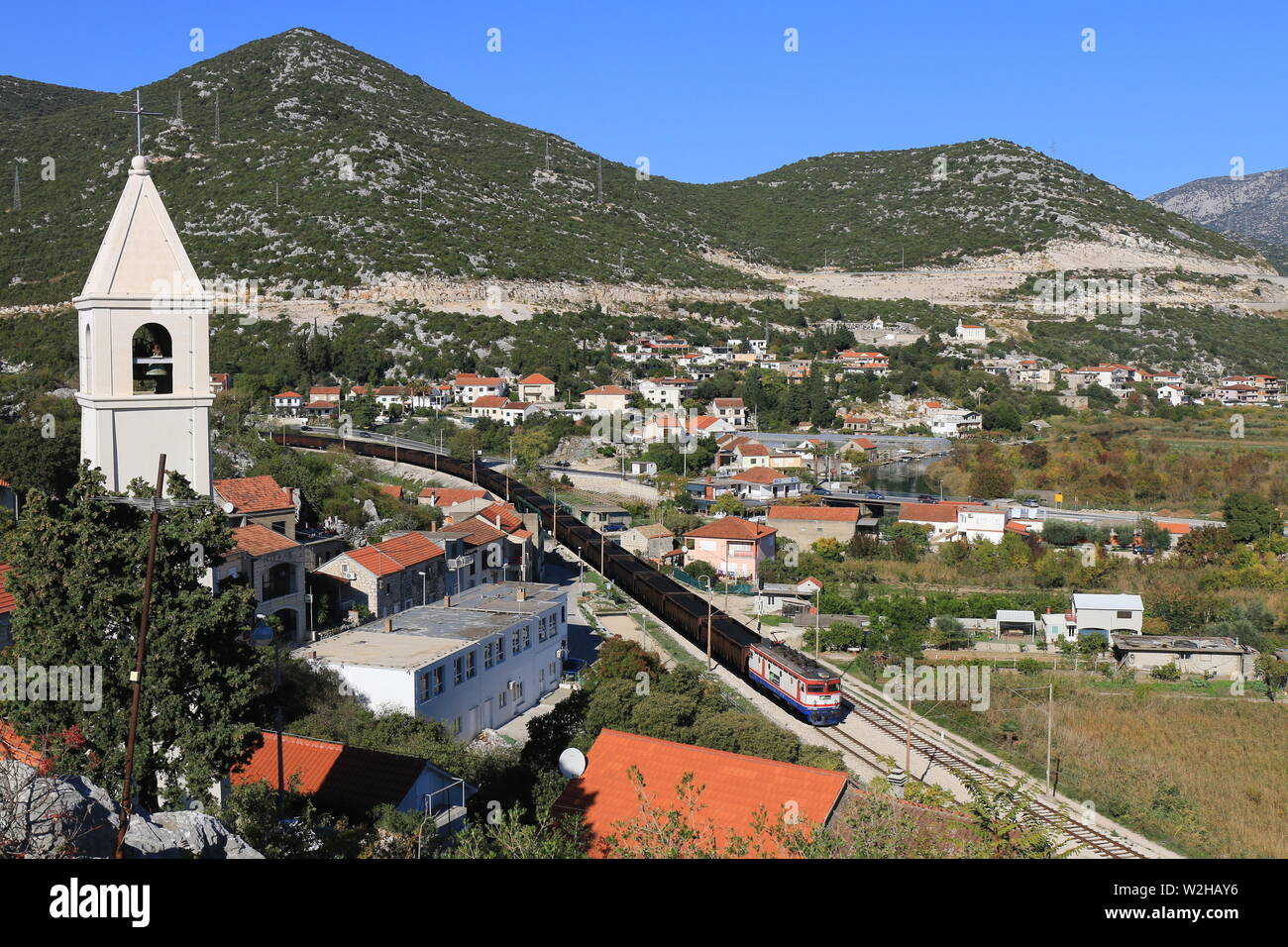freight train at Rogotin Stock Photo - Alamy