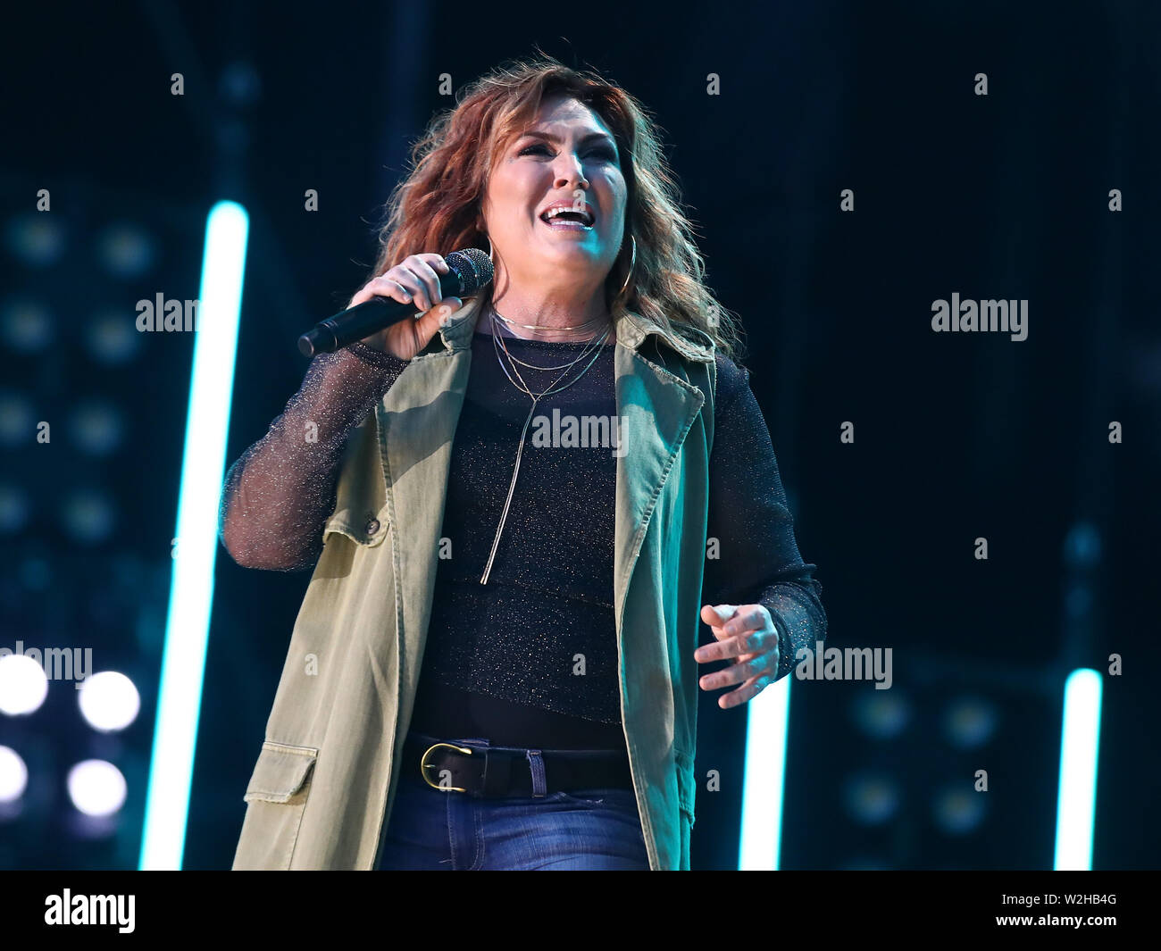 2019 CMA Music Festival Day 2 concerts at Nissan stadium Featuring: Jo ...