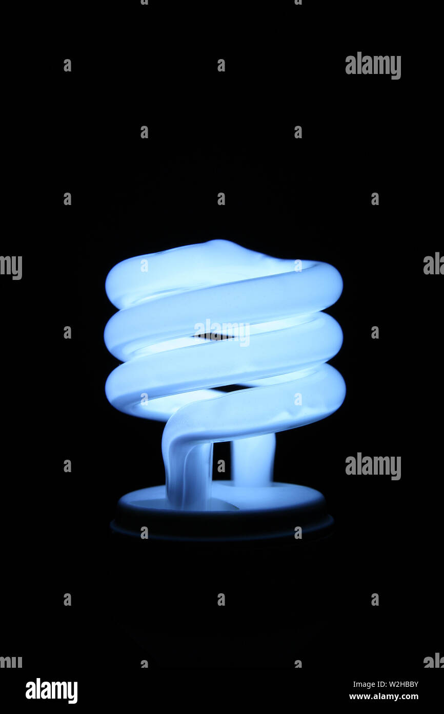 Lightbulb cfl glowing energy hi-res stock photography and images - Alamy