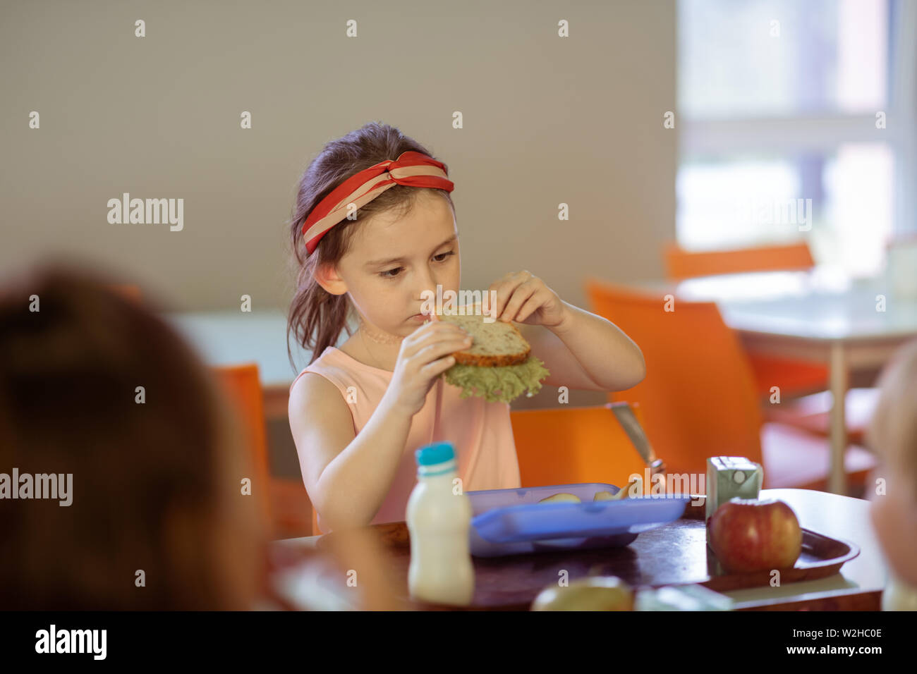 Sandwich school lunch break canteen hi-res stock photography and images ...