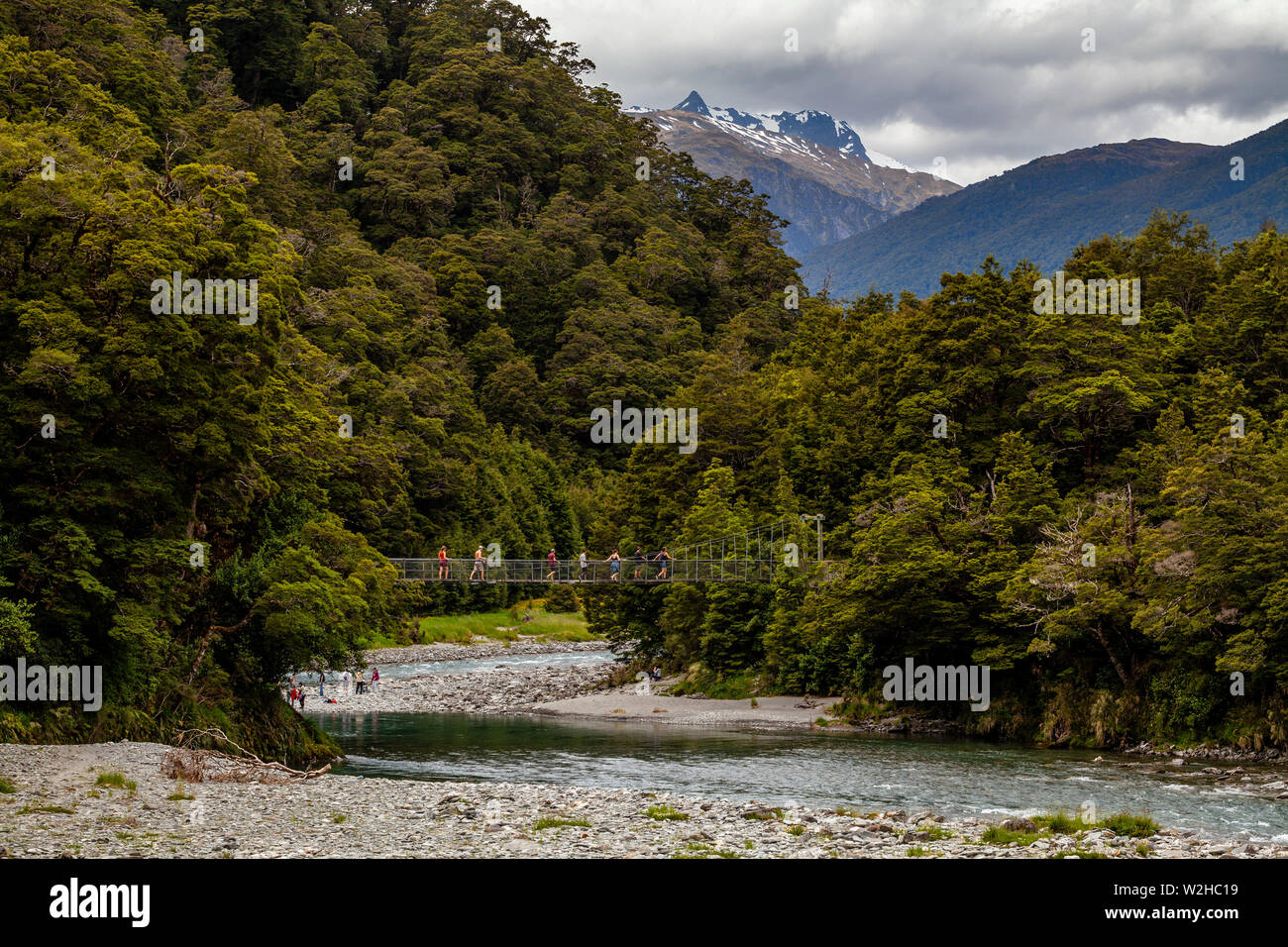 Makarora river new zealand hi-res stock photography and images - Alamy
