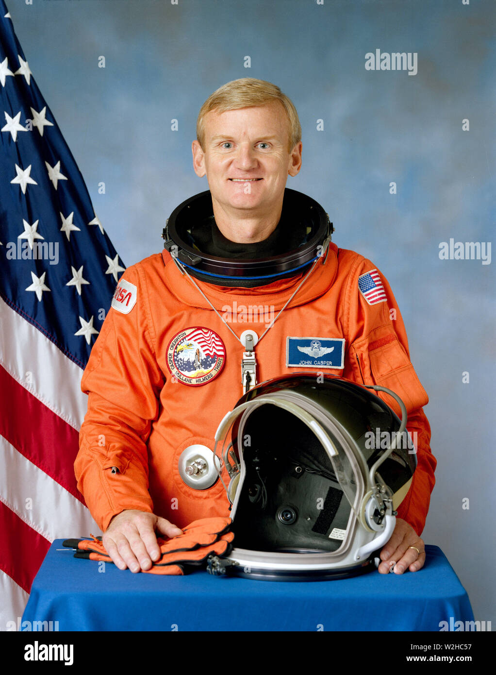 Astronaut john casper hi-res stock photography and images - Alamy