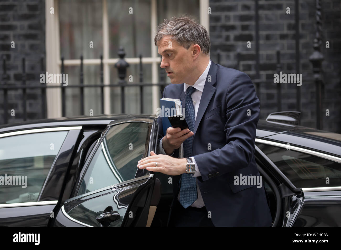 London, UK. 9th July, 2019. Parliamentary Secretary to the Treasury ...