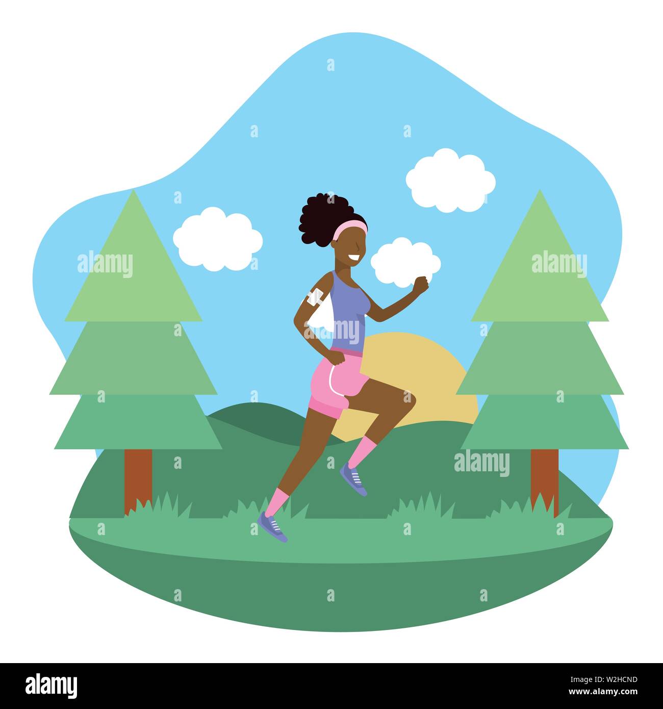 fitness exercise woman running workout healthy fit lifestyle outdoor ...