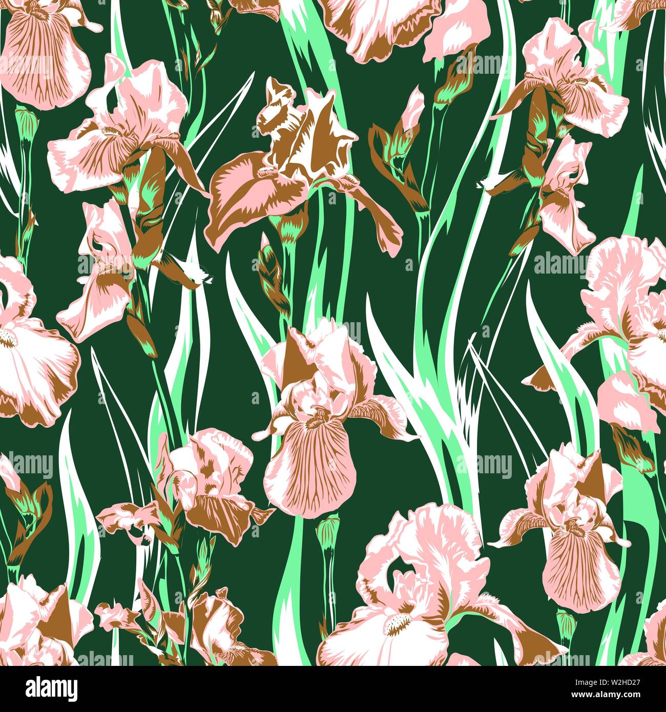 Iris name Stock Vector Images - Alamy