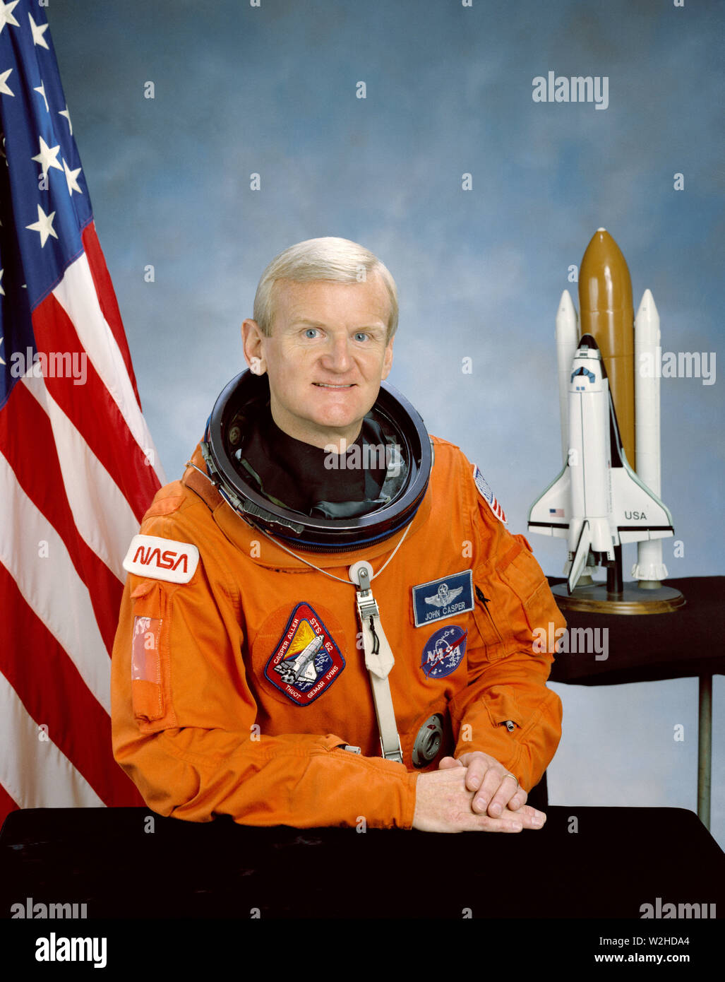 Astronaut john casper hi-res stock photography and images - Alamy