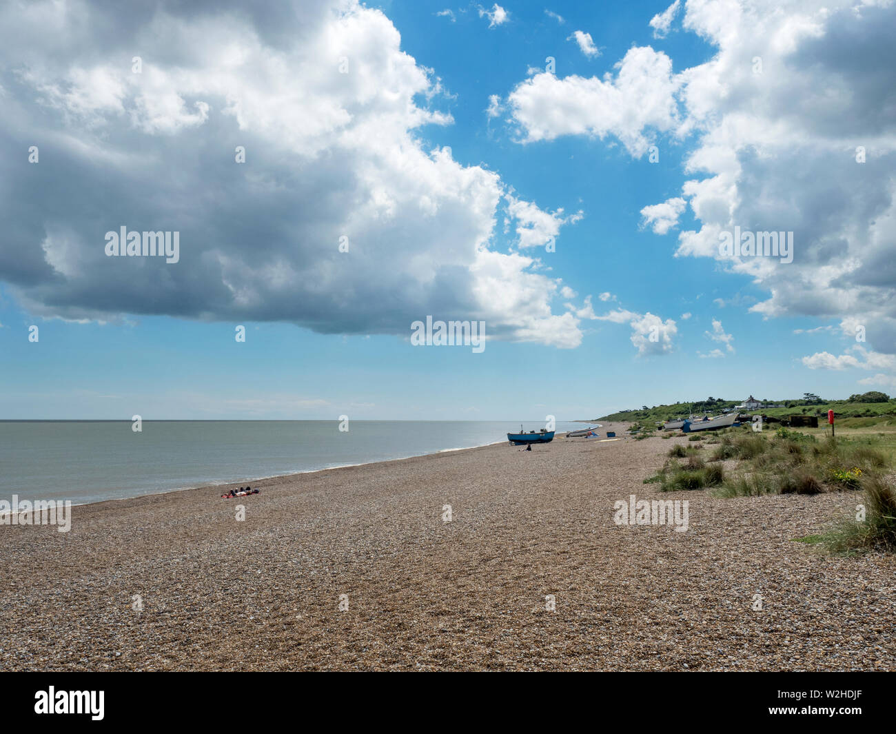 Shingle beach at Sizewell Suffolk England Stock Photo - Alamy