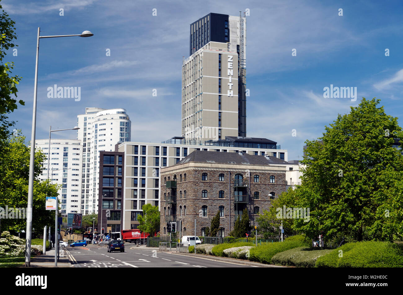 Student housing tower block hi-res stock photography and images - Alamy