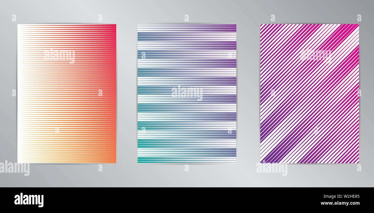 Minimal cover design background set A4 format Stock Vector Image & Art ...