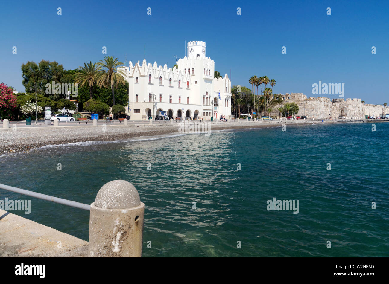 The Law Courts or Government building built by the Italians during the ...