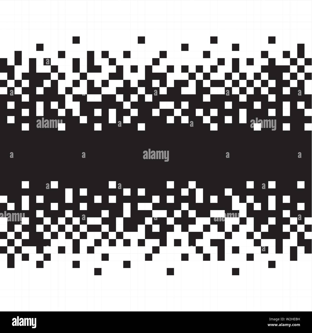 Pixel black hi-res stock photography and images - Alamy