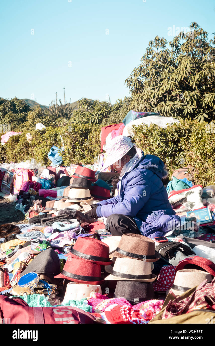 Rural market stall owner hi-res stock photography and images - Alamy