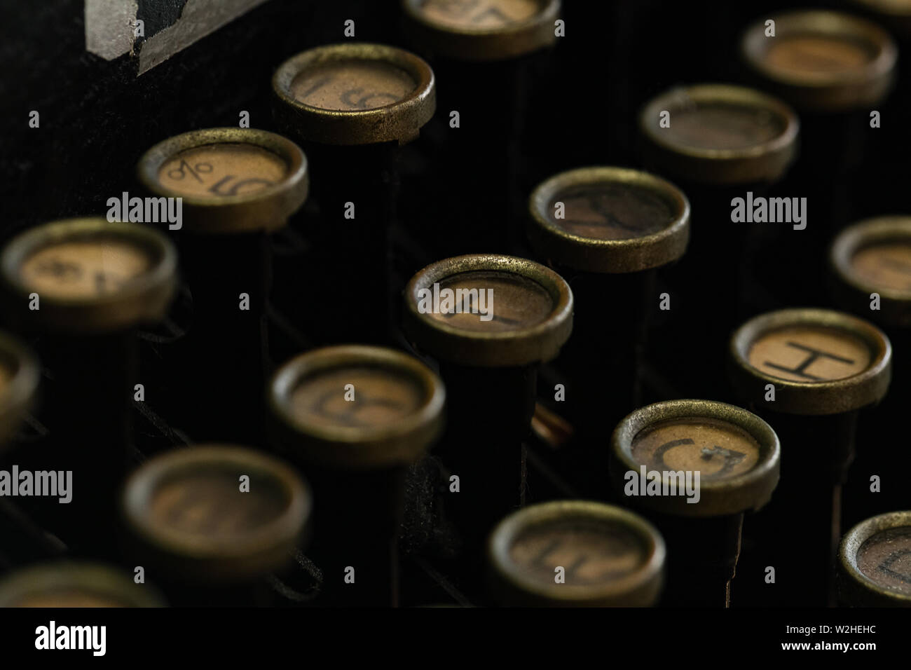Typewriter key strike hi-res stock photography and images - Alamy