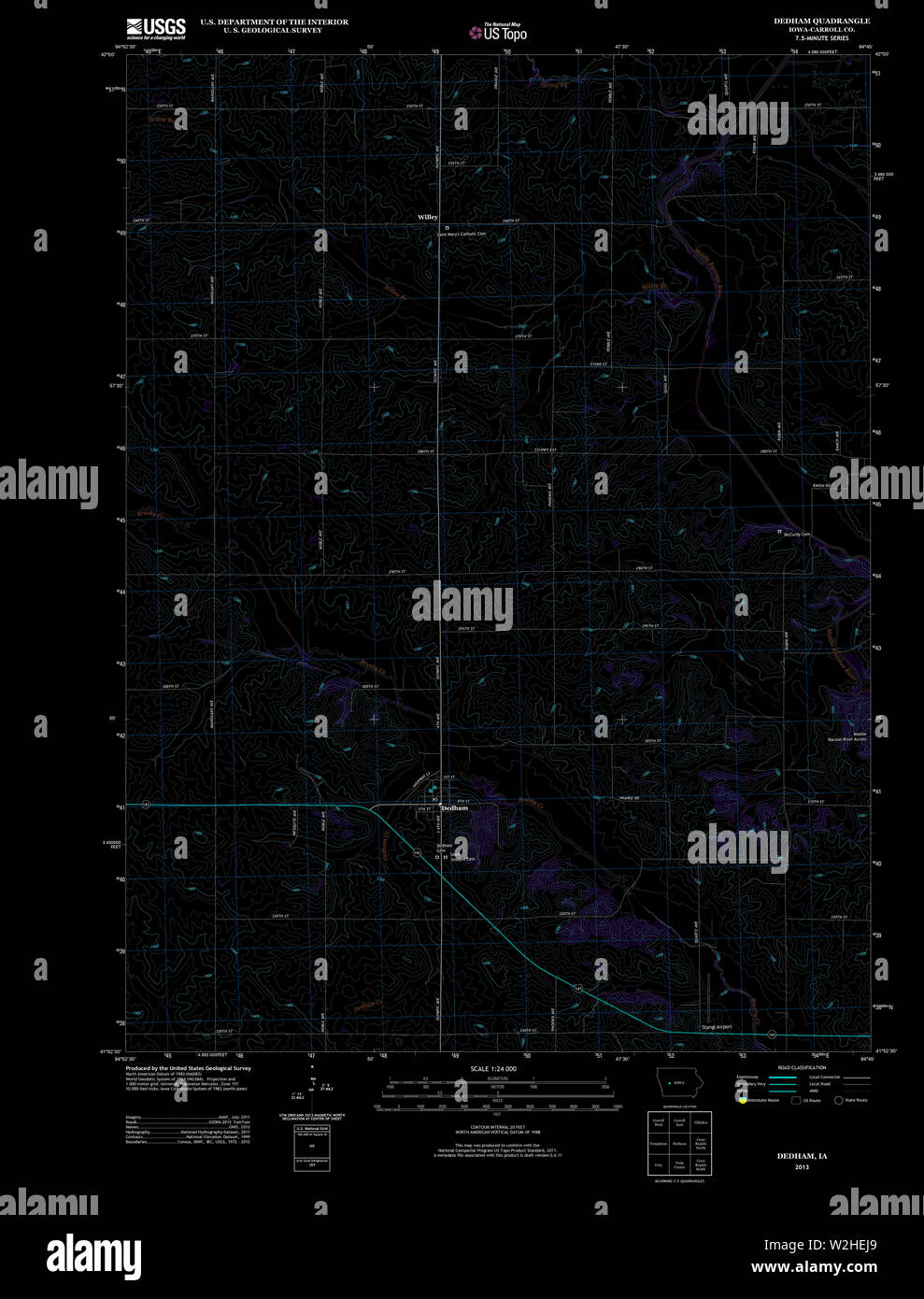 Dedham map hi-res stock photography and images - Alamy