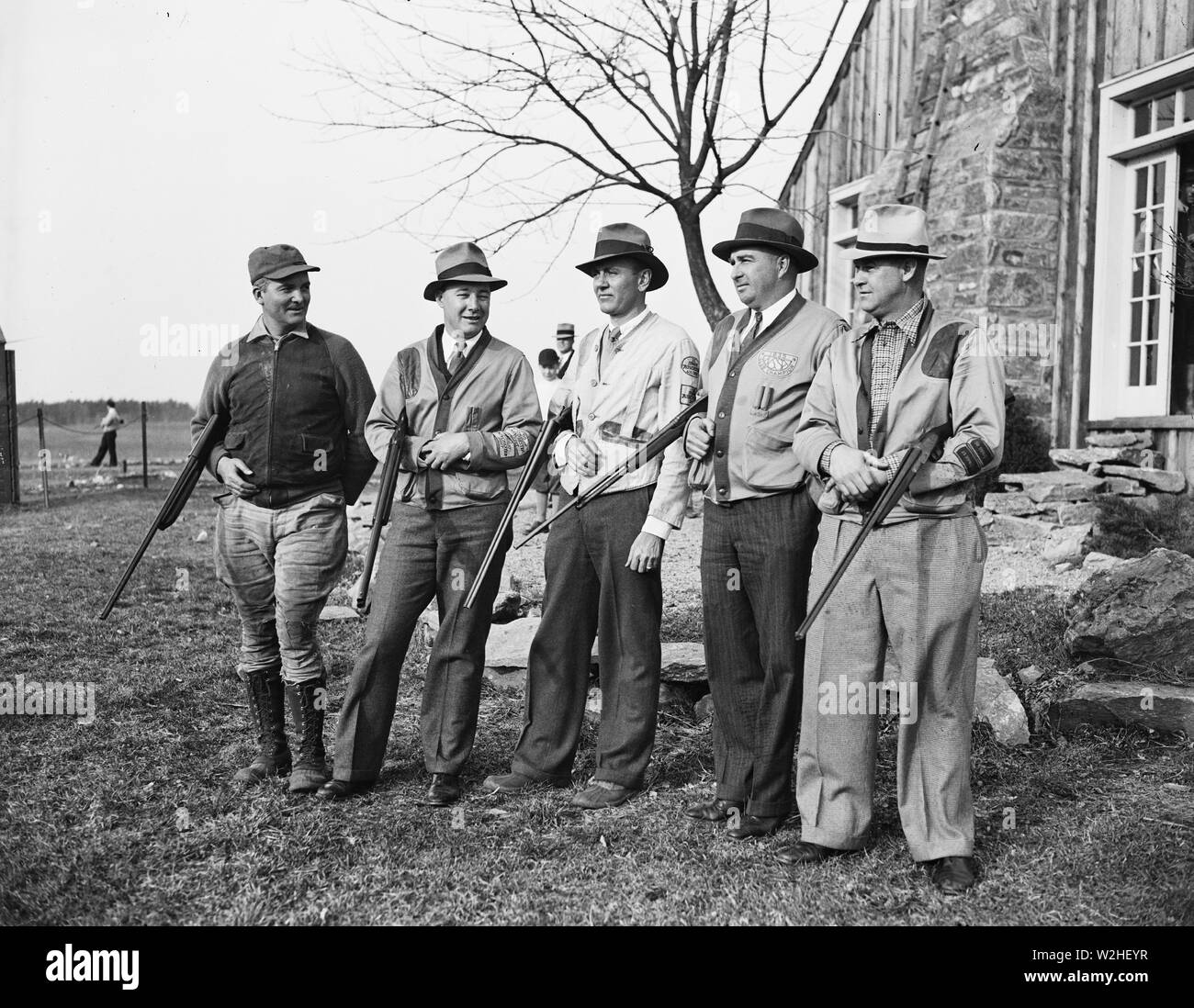 Group with guns Black and White Stock Photos & Images - Alamy