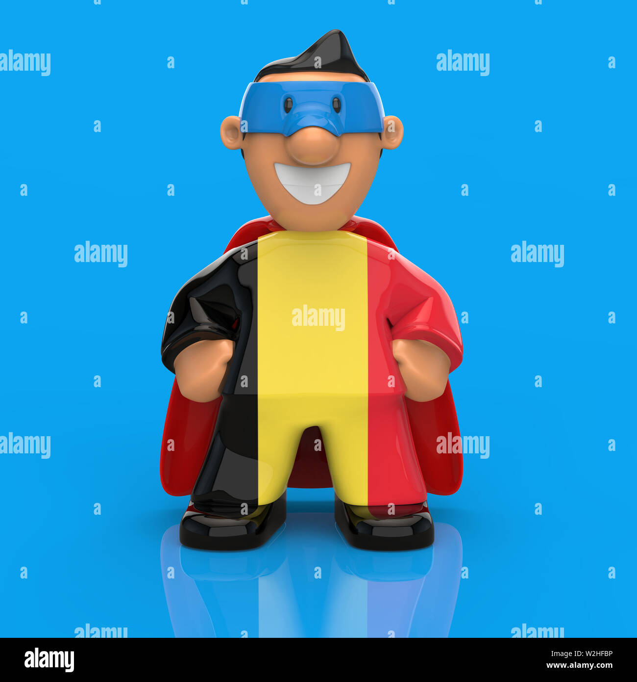 Superhero concept - 3D Illustration Stock Photo - Alamy
