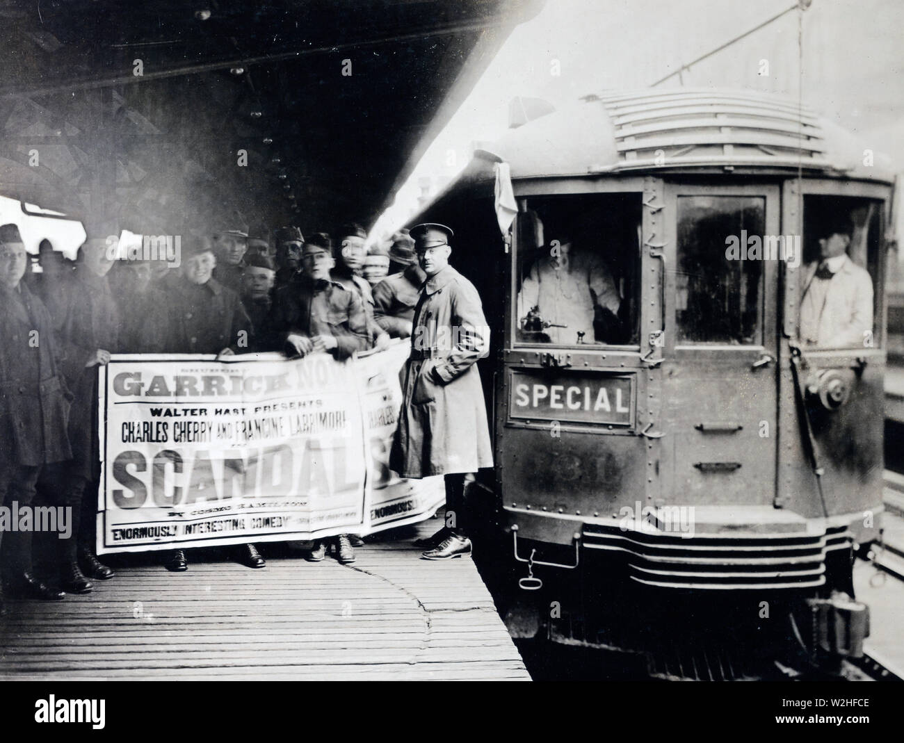 CASUALS FROM GENERAL HOSPITAL No. 28, located at Fort Sheridan, Ill ...