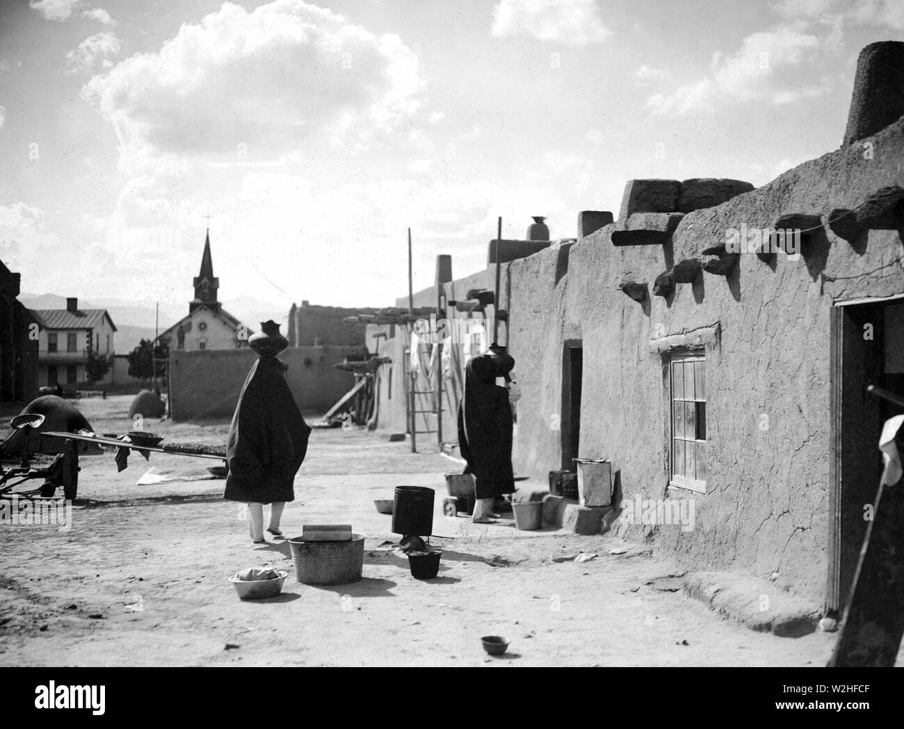 Edward S. Curits Native American Indians - Street Scene--San Juan New ...