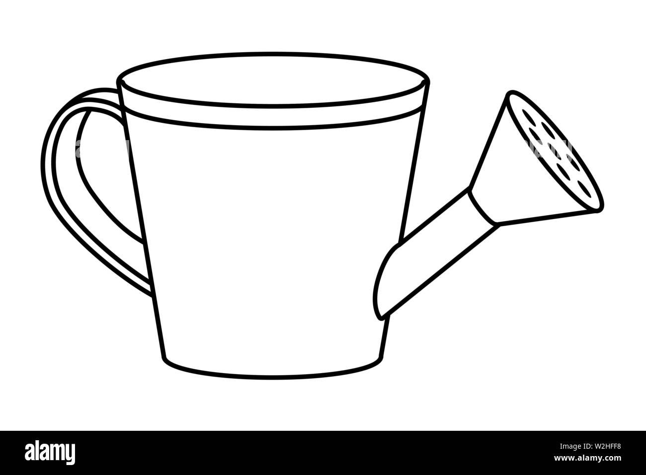 watering can cartoon vector illustration graphic design Stock Vector ...