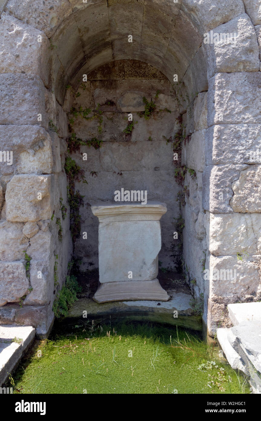 Spring, The Asklepion near Kos Town, Kos, Dodecanese Islands, Greece ...