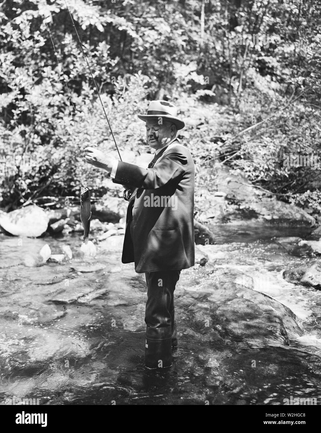 Presidents fishing hi-res stock photography and images - Alamy