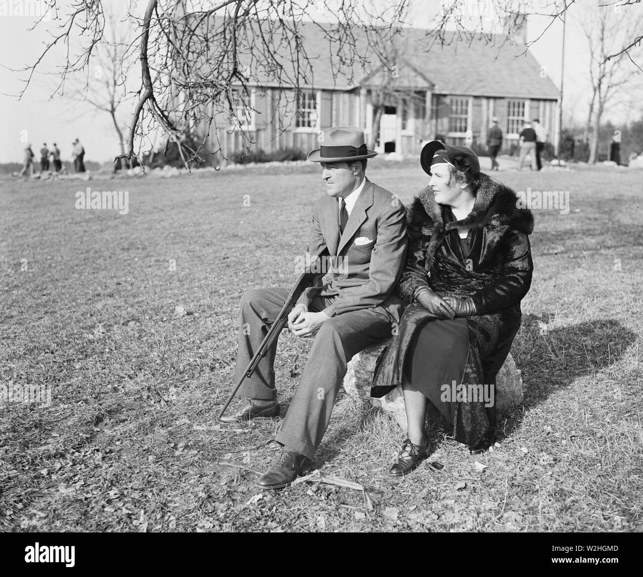 1930s shooting party hi-res stock photography and images - Alamy