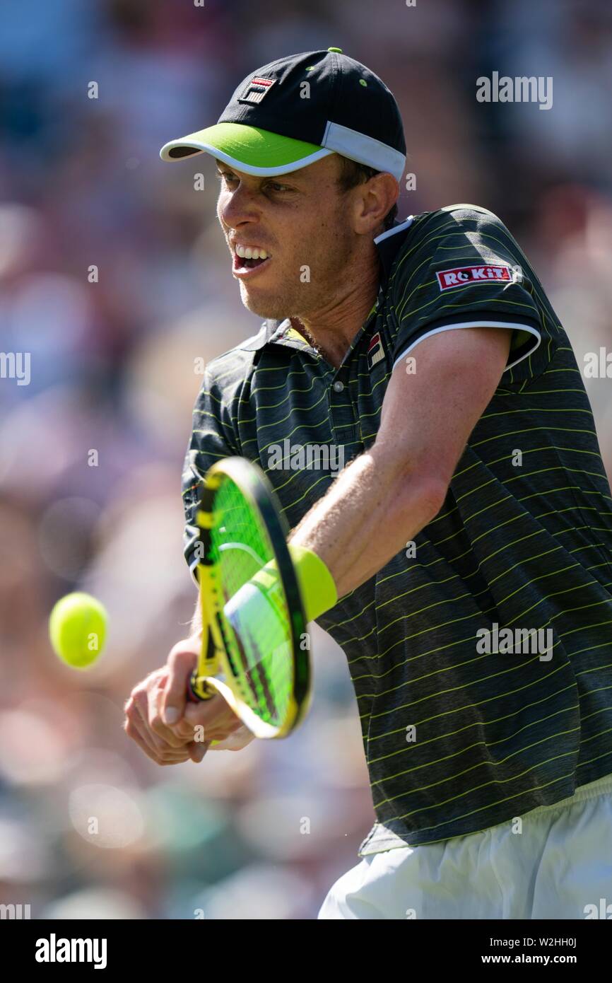 Sam querrey backhand hi-res stock photography and images - Alamy