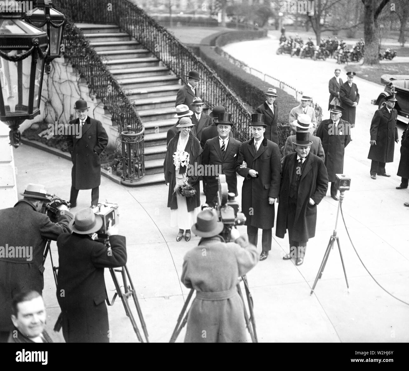 Franklin D. Roosevelt - Franklin D. Roosevelt inauguration. Eleanor ...