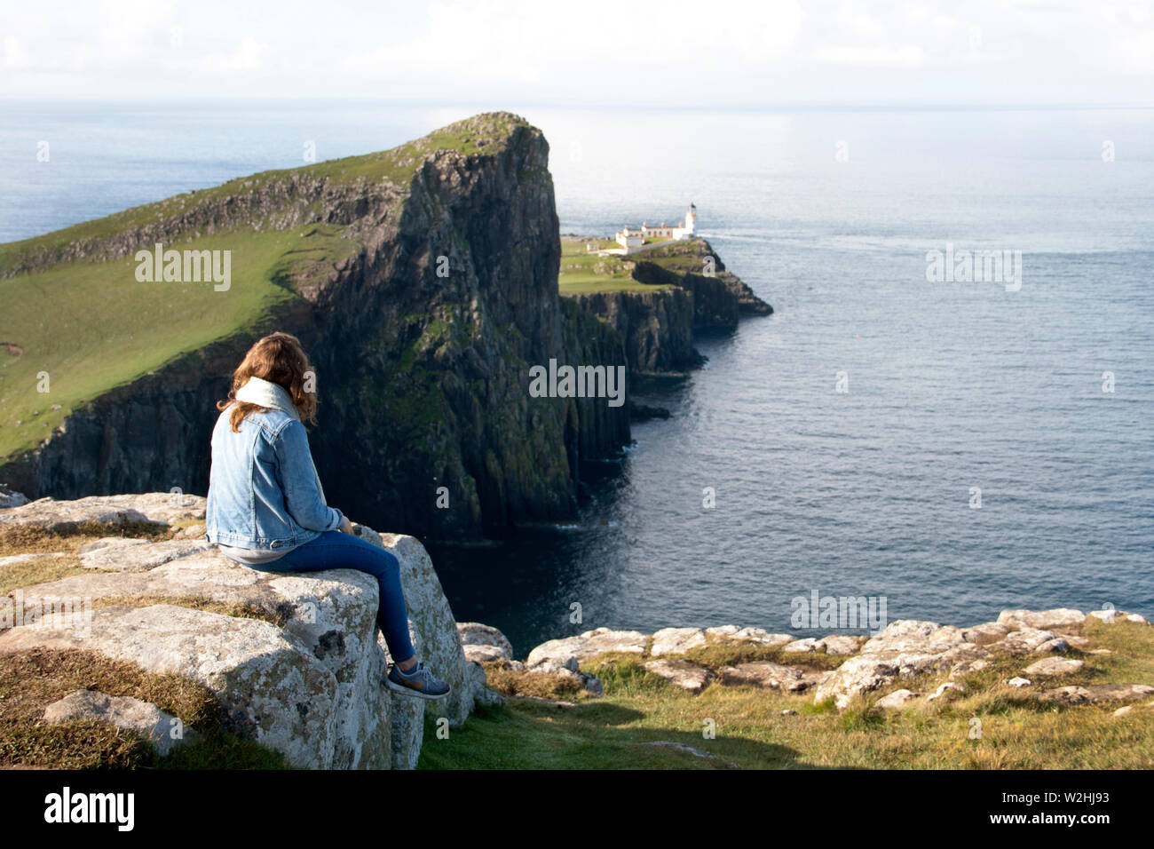 Neist Point Lighthouse, Isle of Skye Stock Photo - Alamy