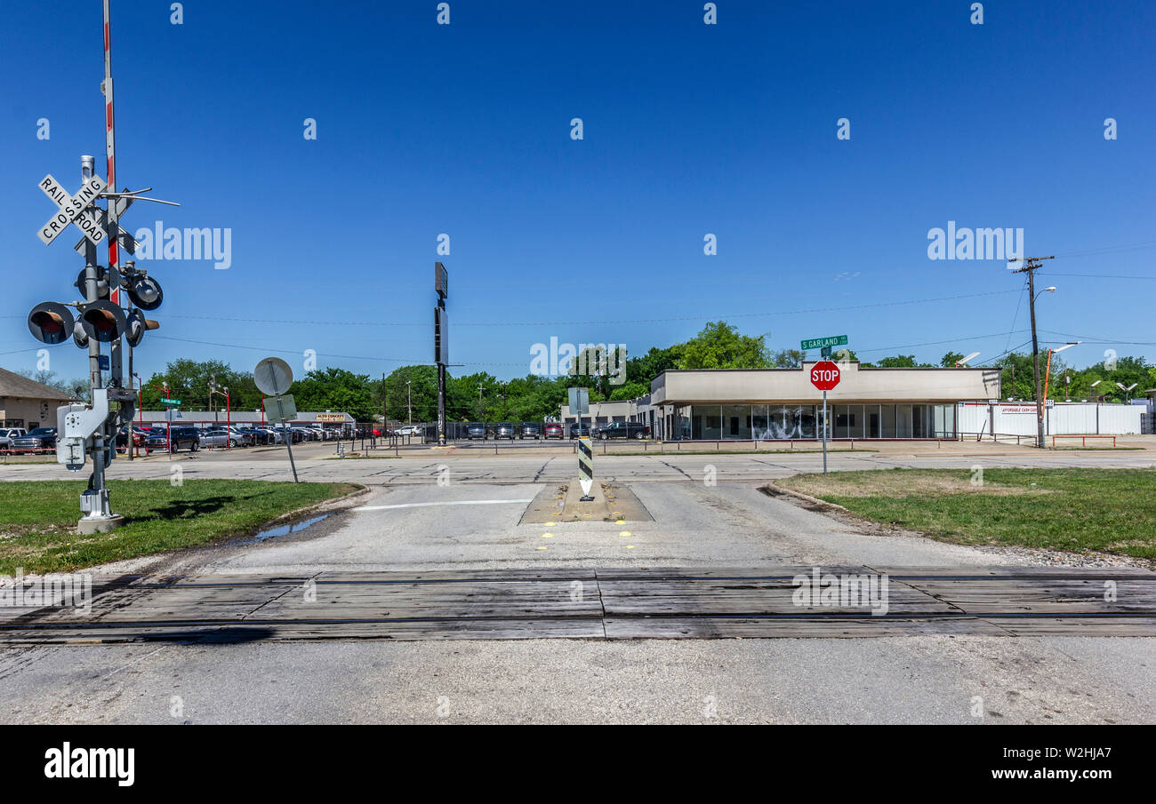 Rail road signs hi-res stock photography and images - Alamy