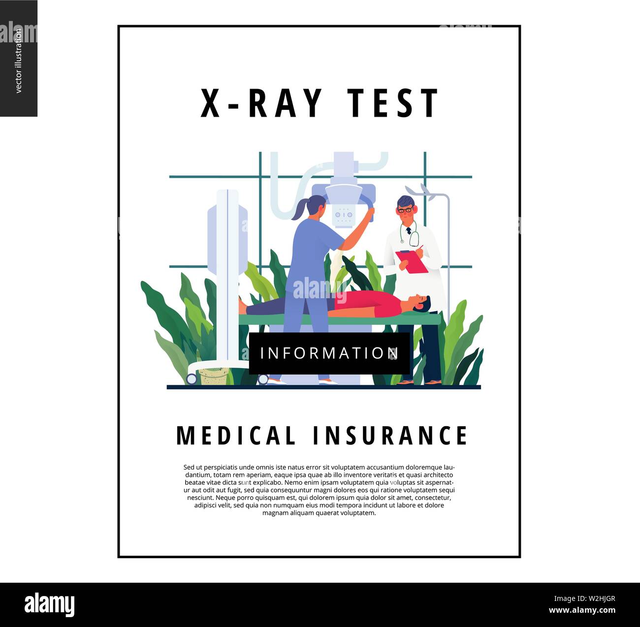 Digital x ray machine Stock Vector Images - Alamy