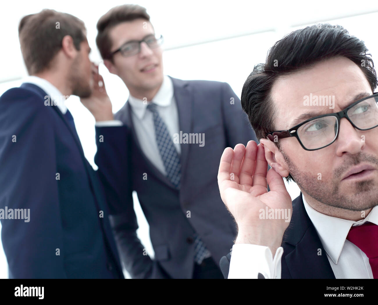 Overhearing conversation hi-res stock photography and images - Alamy