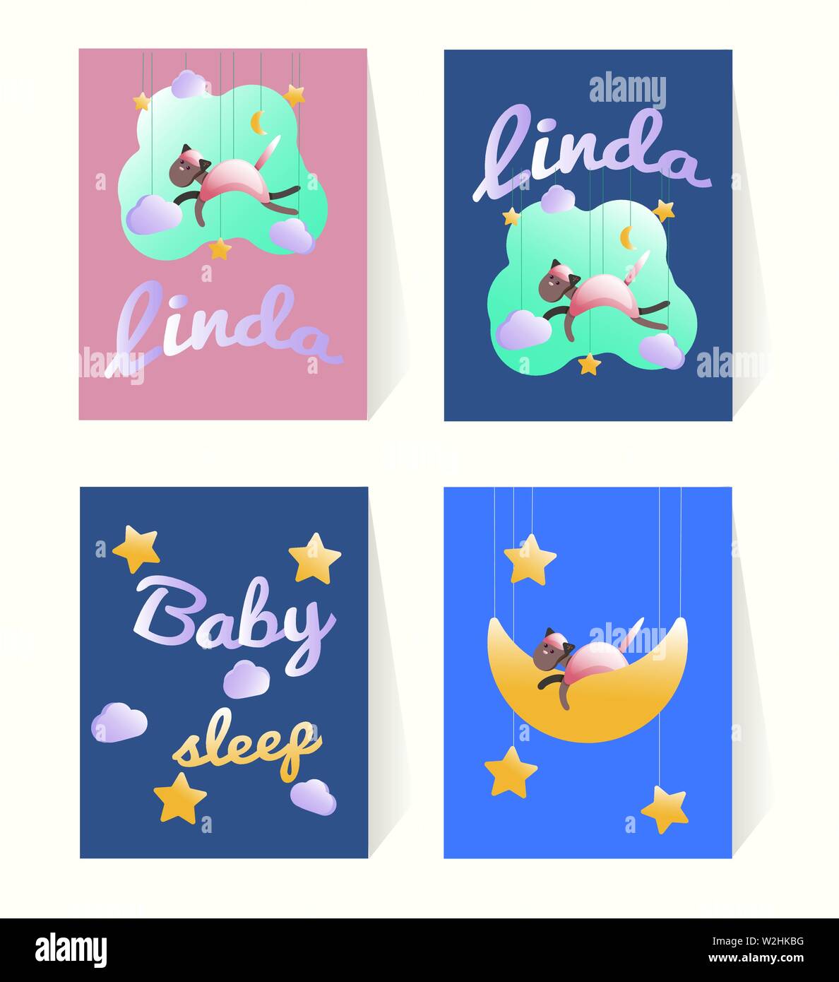 Night festive car Stock Vector Images - Alamy